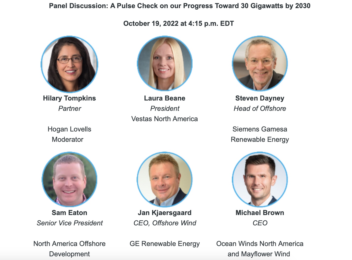 North American Clean Energy - ACP Offshore WINDPOWER Conference 2022 ...