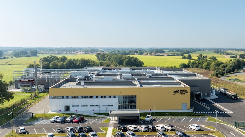 North American Clean Energy - ARMOR BATTERY FILMS Starts Up its New Factory