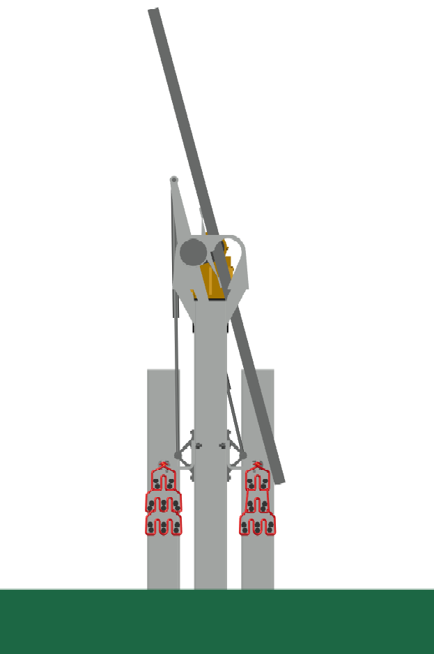 North American Clean Energy - Cable management for hail stow trackers