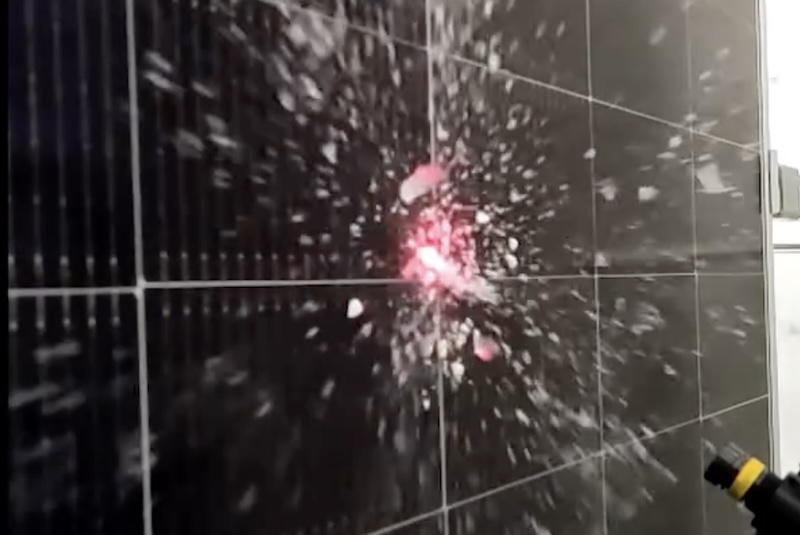 North American Clean Energy - Building a Hail-Resistant Module