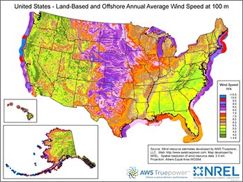North American Clean Energy - New 100-Meter Map Keeps Pace with Growing ...