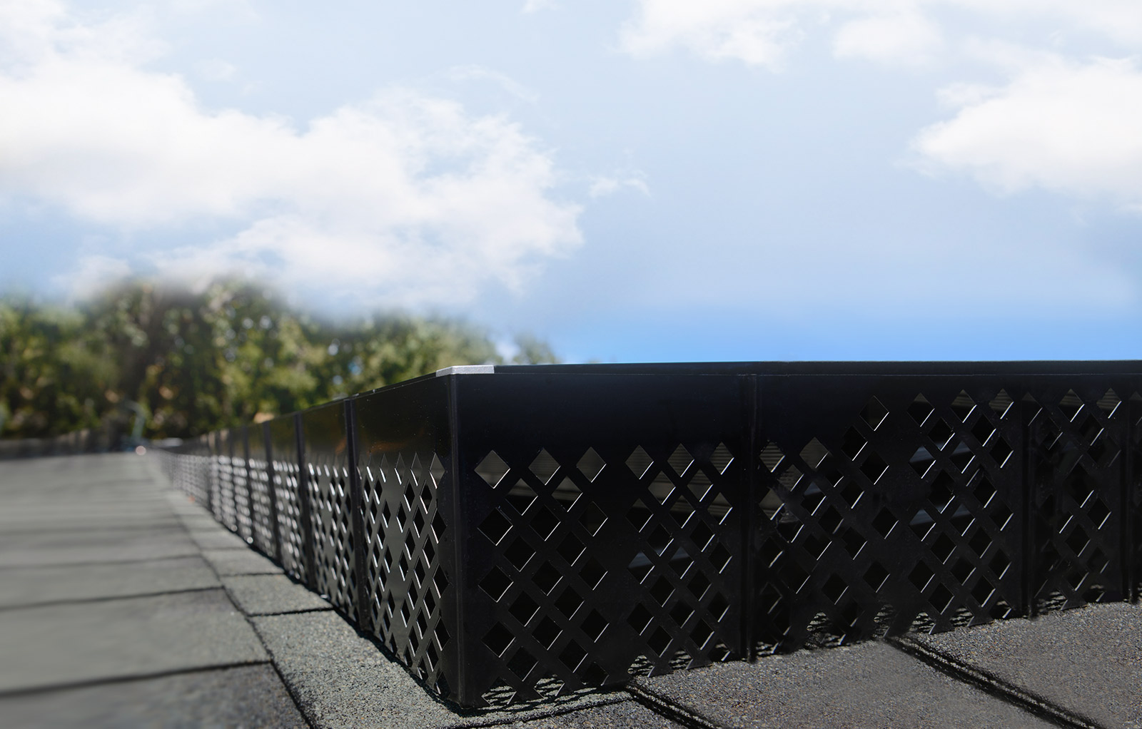 North American Clean Energy - Protective residential solar system barrier