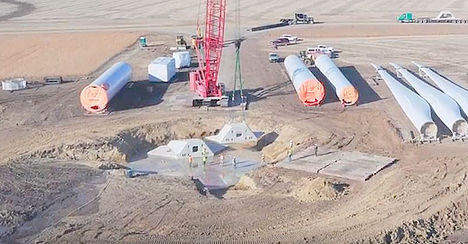 North American Clean Energy - Modular wind turbine base