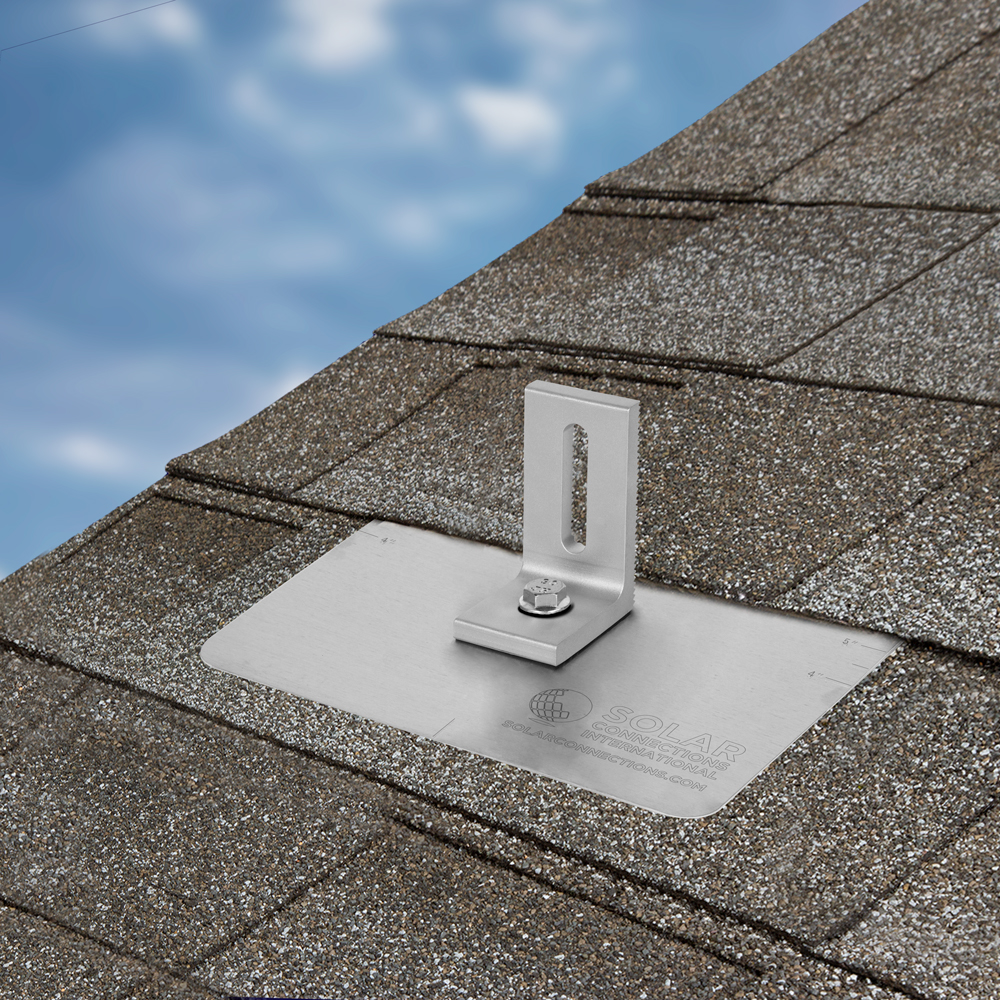 North American Clean Energy - Mounting system for asphalt shingle roofs