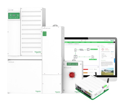 North American Clean Energy - Schneider Electric's Hybrid Inverter ...