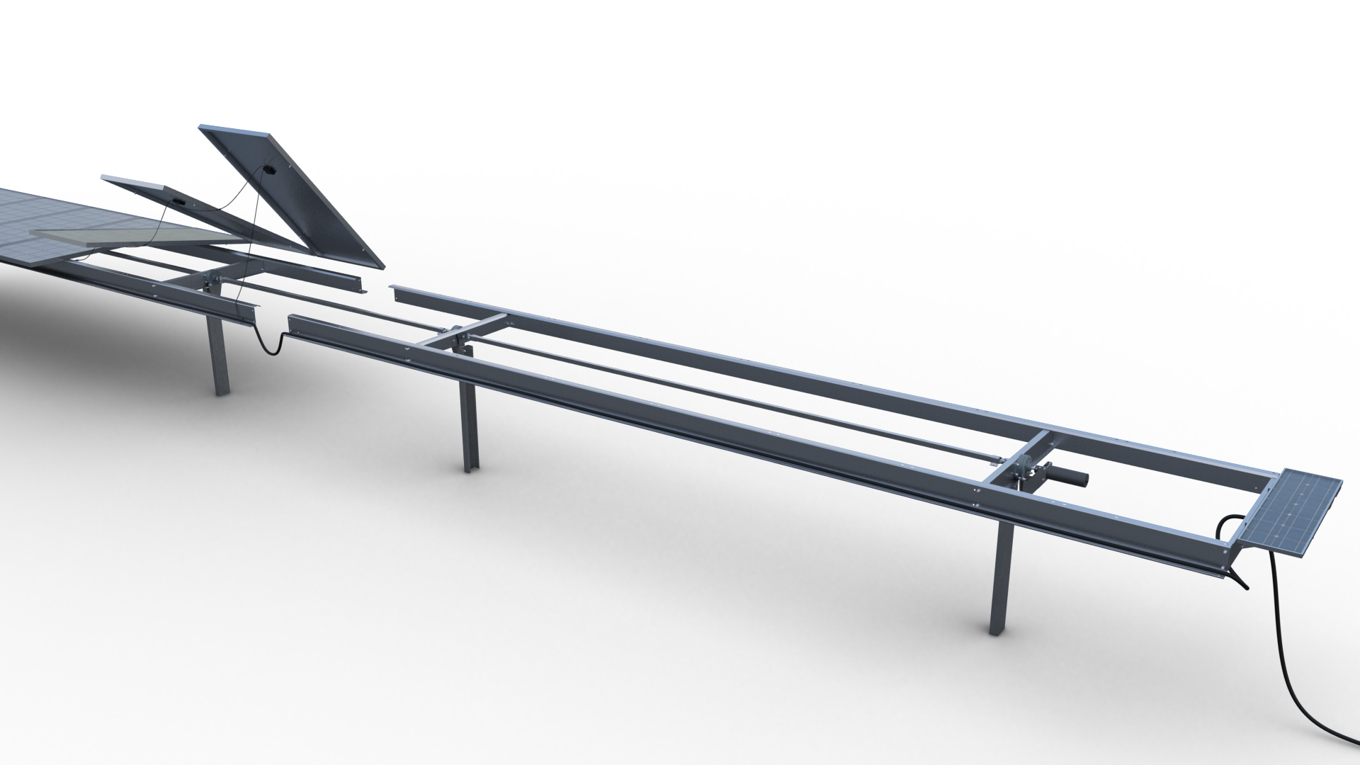 North American Clean Energy - Flexible single-axis tracker design