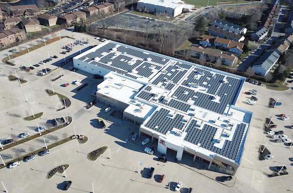 North American Clean Energy - Rooftop Solar Powers Toyota Dealership's ...