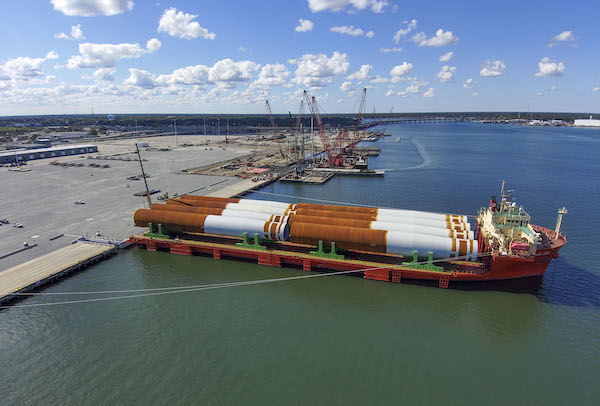 North American Clean Energy - First Monopile Foundations for Dominion ...