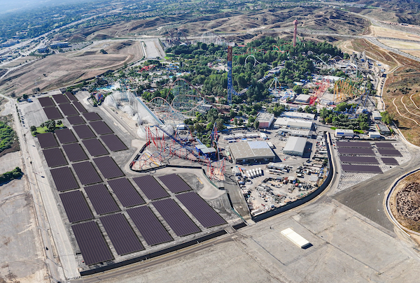 North American Clean Energy - Six Flags Magic Mountain Breaks Ground on ...