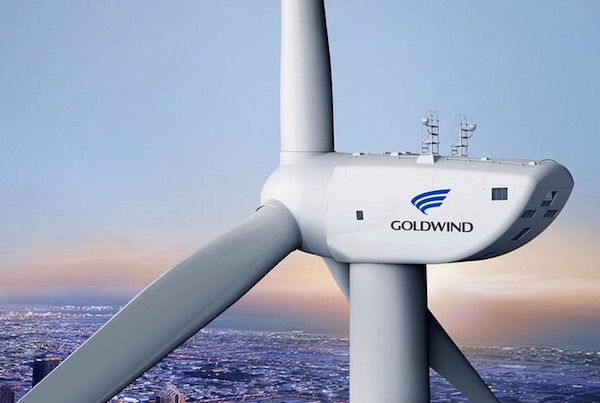 North American Clean Energy - Goldwind Announces David Sale Stepping ...