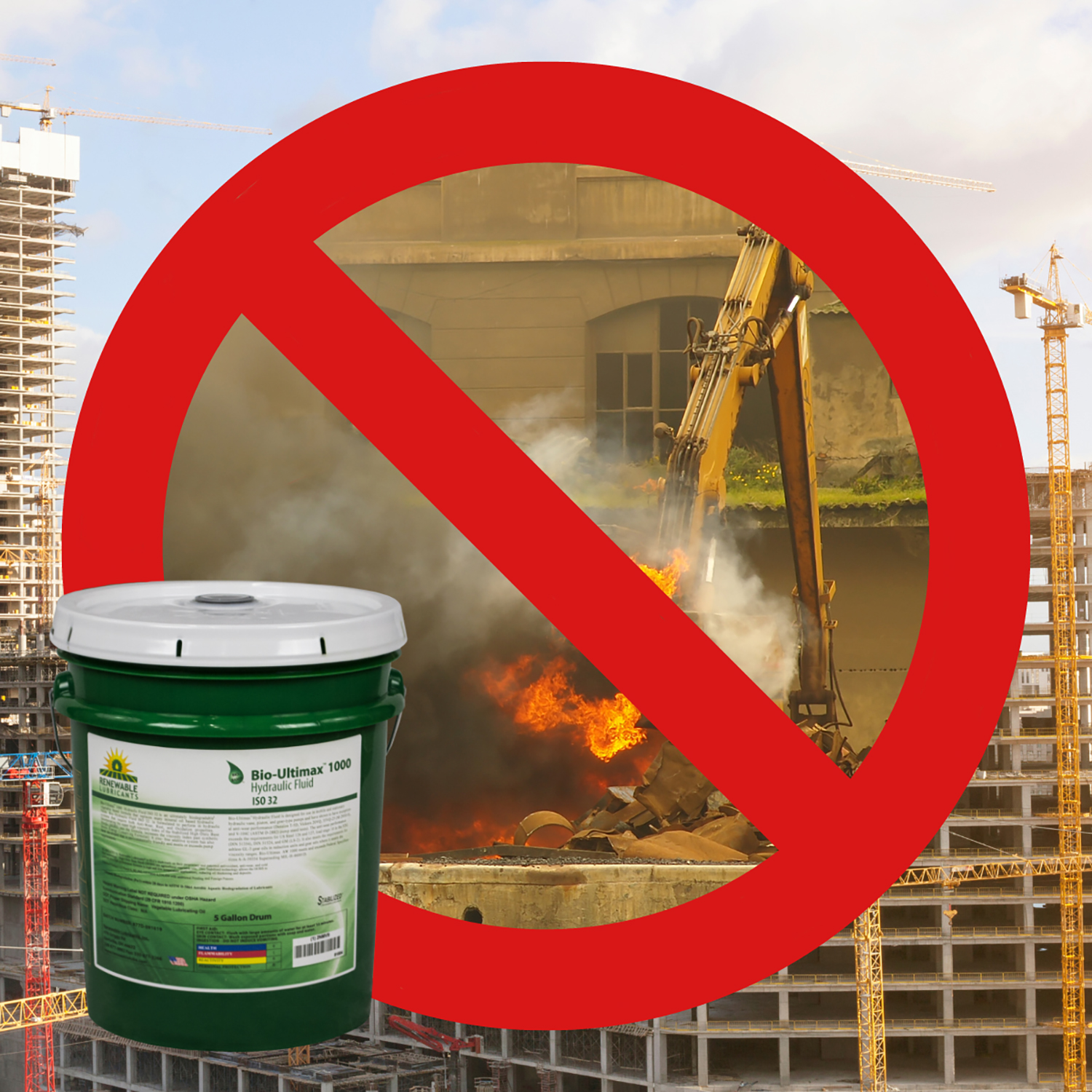North American Clean Energy - High flash point, bio-based hydraulic fluid