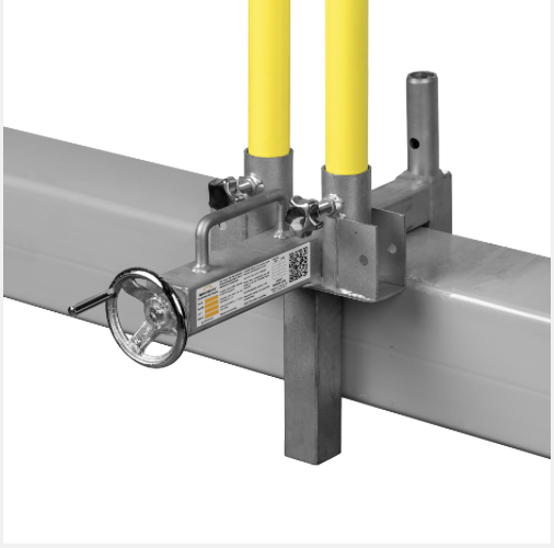 North American Clean Energy - OSHA compliant guardrail system