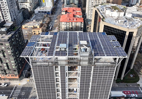 North American Clean Energy - APsystems Powers World's First Net Zero ...