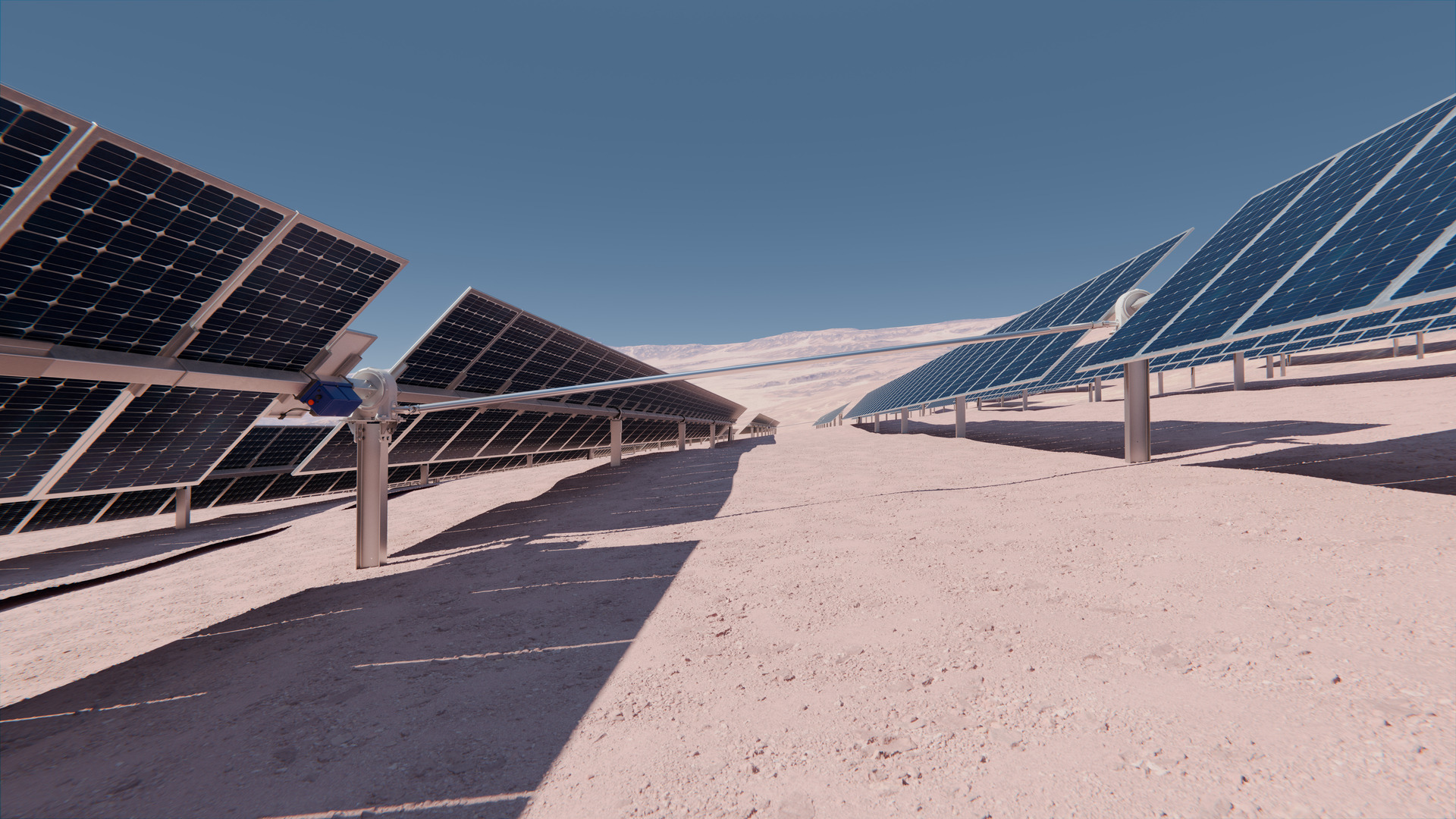North American Clean Energy - Dual-row solar tracker