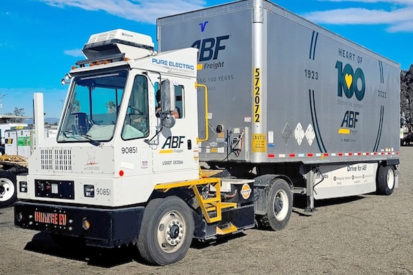 North American Clean Energy - Orange EV Terminal Trucks Selected by ABF Freight to Expand EV Fleet